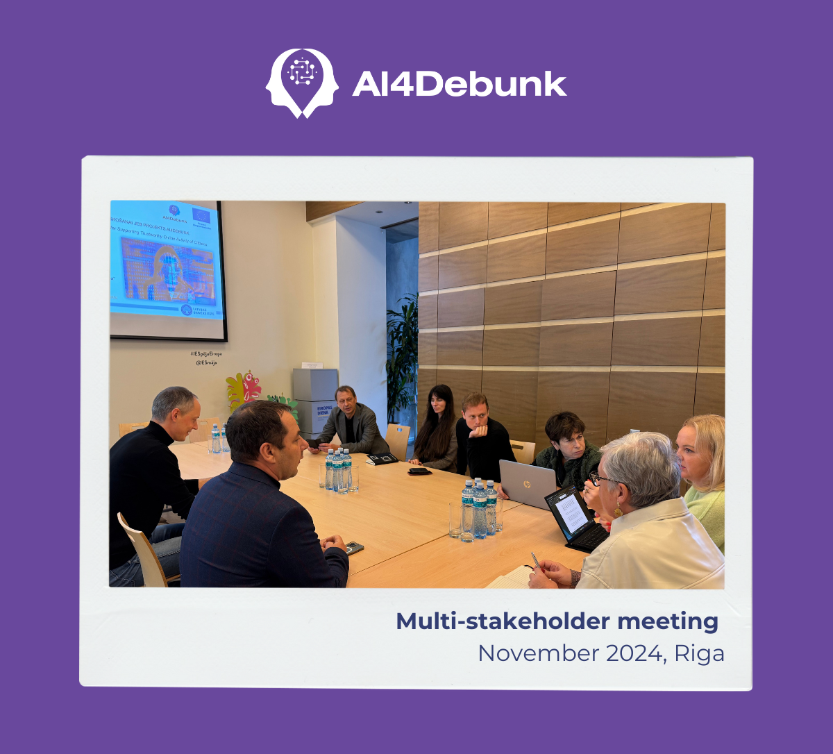 Multi-stakeholder event in Riga - AI4Debunk